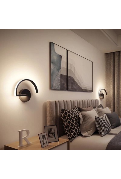 Sinem Avize Vigo Siyah Modern Günışığı Ledli Aplik 2 Adet Sinem Avize Vigo Siyah Modern Günışığı Ledli Aplik 2 Adet