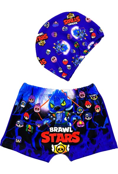 Brawl Stars Baskılı Mayo - Bone Hediyeli