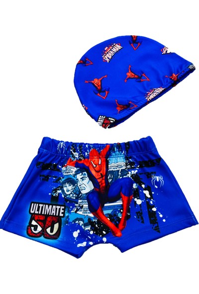 Spiderman Baskılı Mayo - Bone Hediyeli