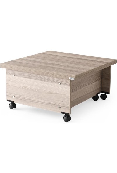 Sivasgözde Ekonomik Akıllı Sihirli Tekerlekli Orta Sehpa 75X75CM Sivasgözde Ekonomik Akıllı Sihirli Tekerlekli Orta Sehpa 75X75CM