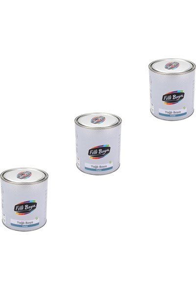 Filli Boya Sentetik Yağlı Boya 2,5 lt 3 'lü