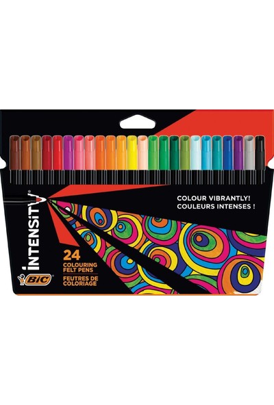 Bic Intensity Keçeli Boya Kalemi 24 Renk Bic Intensity Keçeli Boya Kalemi 24 Renk
