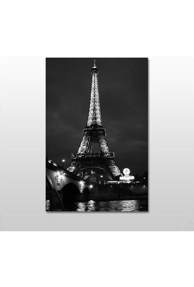 Technopa Eyfel Kulesi Gece Kanvas Tablo 100 x 50 Technopa Eyfel Kulesi Gece Kanvas Tablo 100 x 50