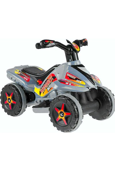 Kamarot 6V Akülü Atv Gri