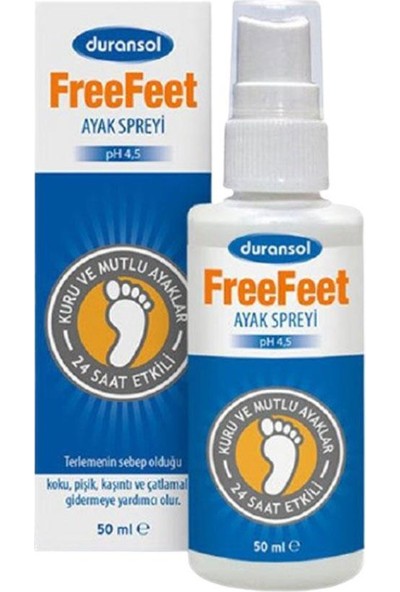 Duransol Ayak Spreyi 50 Ml. Duransol Ayak Spreyi 50 Ml.