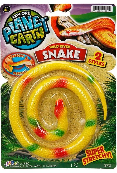 Jaru Planet Earth Esnek Yılan - Sarı Jaru Planet Earth Esnek Yılan - Sarı