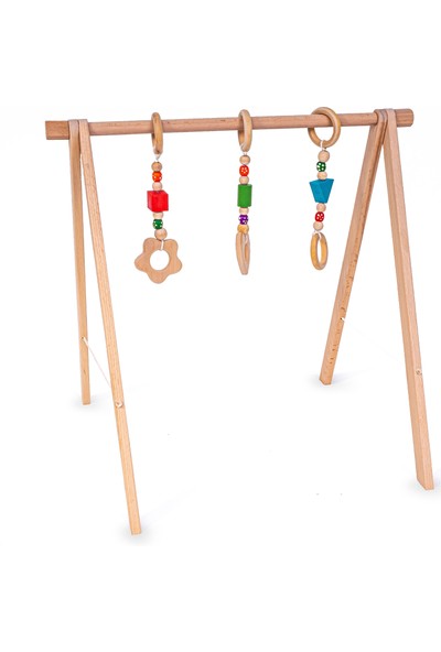 Ingodi Ahşap Bebek Oyun Halısı Oyuncağı Diş Kaşıyıcı Oyuncaklı Ingodi Ahşap Bebek Oyun Halısı Oyuncağı Diş Kaşıyıcı Oyuncaklı