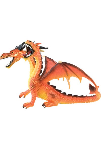 Bullyworld Çift Başlı Turuncu Ejderha