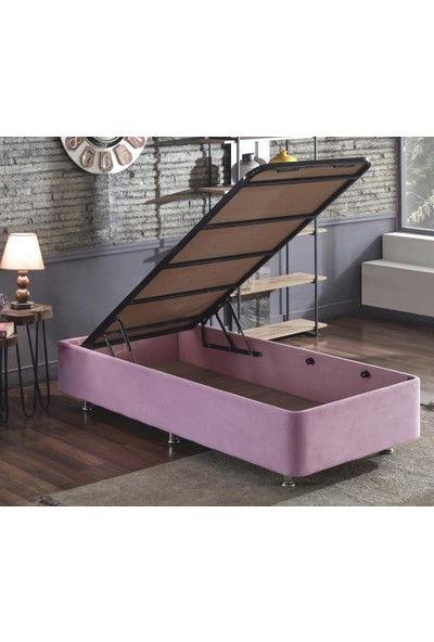 Niron Pinky Baza - 120X200 cm Tek Kişilik Sandıklı Pembe Kumaş Baza Silinebilir Soho Kumaş Niron Niron Pinky Baza - 120X200 cm Tek Kişilik Sandıklı Pembe Kumaş Baza Silinebilir Soho Kumaş Niron