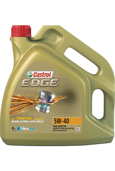 Castrol Edge 5W-40 4 Litre Motor Yağı ( Üretim Yılı: 2021 ) Castrol Edge 5W-40 4 Litre Motor Yağı ( Üretim Yılı: 2021 )