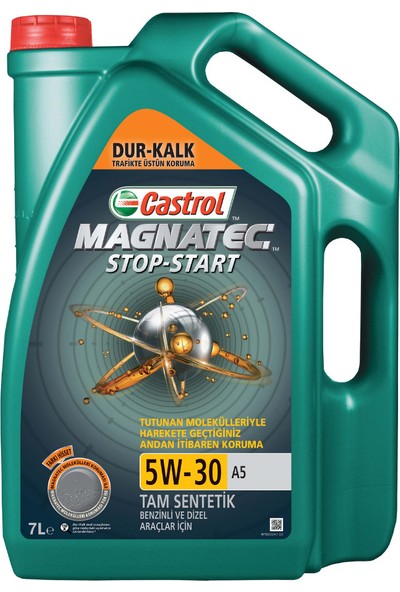 Castrol Magnatec Stop-Star 5W-30 A5 7 Litre Motor Yağı ( Üretim Yılı: 2021 )