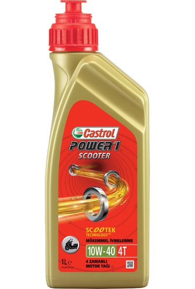 Castrol Power 1 Scooter 4t 10W-40 (Üretim Yılı: 2021)