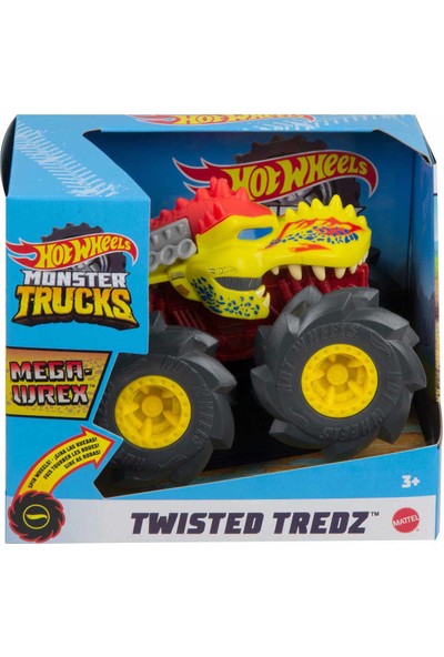 Hot Wheels Monster Trucks Çek Bırak Arabalar GVK37 - Mega Wrex Sarı Hot Wheels Monster Trucks Çek Bırak Arabalar GVK37 - Mega Wrex Sarı