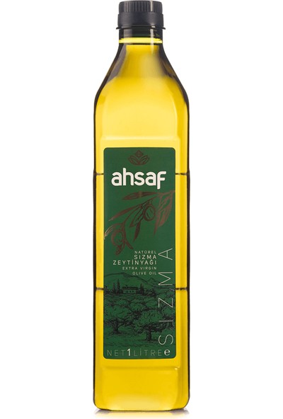 Ahsaf Natürel Sızma Zeytinyağı 1 Lt Pet