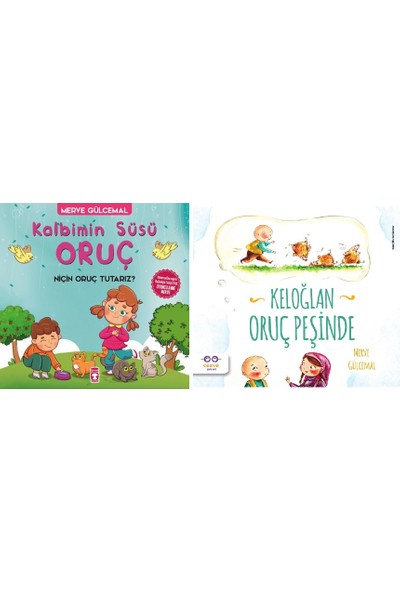 Merve Gülcemal 2 Kitap Set - Kalbimin Süsü Oruç - Keloğlan Oruç Peşinde Merve Gülcemal 2 Kitap Set - Kalbimin Süsü Oruç - Keloğlan Oruç Peşinde