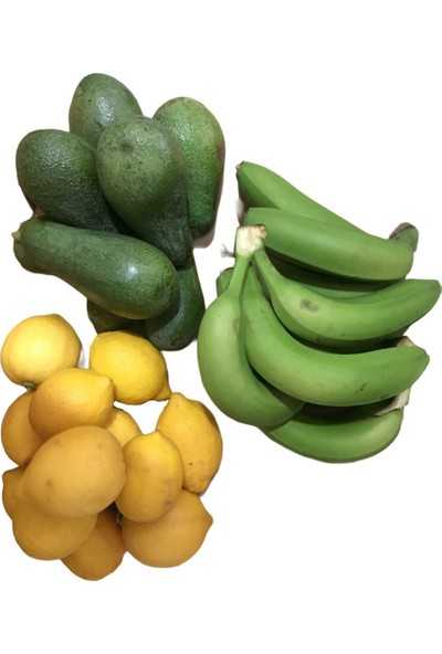 Alanya Özlem Avokado 1 kg limon 2 kg muz 2 kg