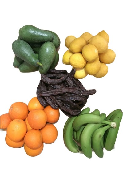 Alanya Özlem Avokado 1 kg Keçi Boynuzu 1 kg Muz 2 kg Portakal 2 kg Limon 1 kg