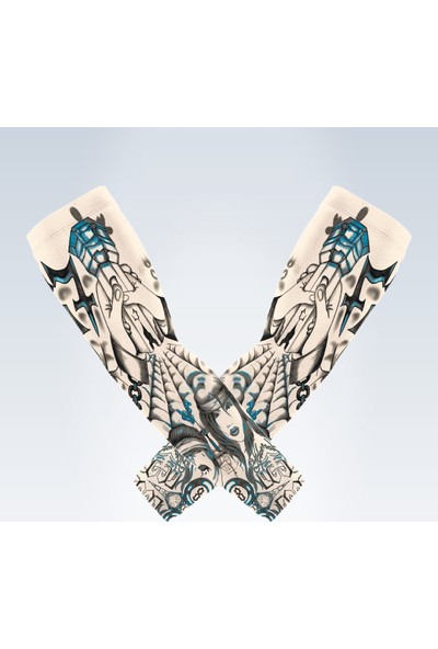 BP Tattoo Dagger Giyilebilir Dövme 2'li Set