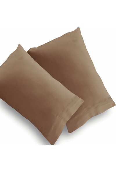 Elfin 2'li Yastık Kılıfı 50X70+20CM Kapaklı Kahve Elfin 2'li Yastık Kılıfı 50X70+20CM Kapaklı Kahve