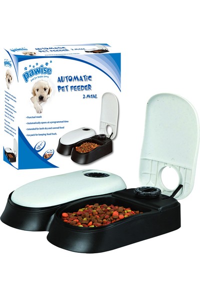 Pawise Zaman Ayarlı Mama Kabı 2 Li Pawise Zaman Ayarlı Mama Kabı 2 Li