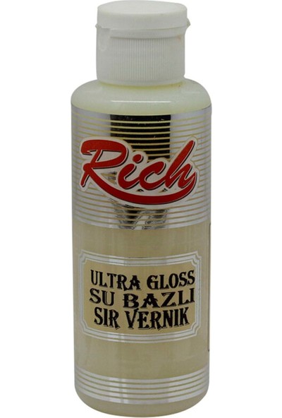Rich Sır Vernik Ultra High Gloss 120 cc Rich Sır Vernik Ultra High Gloss 120 cc