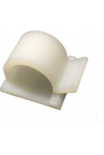 Yeka Yapışkanlı Kablo Klipsi 13X16MM 20 Adet