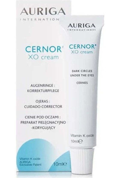 Auriga Cernor Xo Aydınlatıcı Göz Kremi 10 ml Auriga Cernor Xo Aydınlatıcı Göz Kremi 10 ml