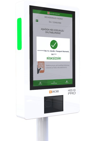 Tochi Hes Iq Pro Hes Kodu Kontrol Noktası Beyaz