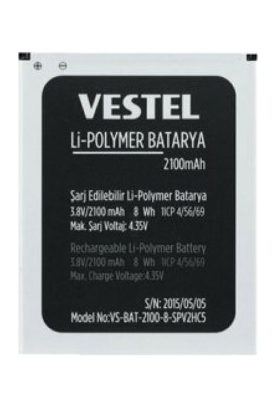 Vestel Venüs V3 5040 Batarya Batarya Pil Vestel Venüs V3 5040 Batarya Batarya Pil