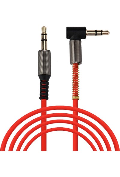 Powerway AX05 2 Metre L Uçlu Aux Kablosu 3.5 mm Ses Aktarım