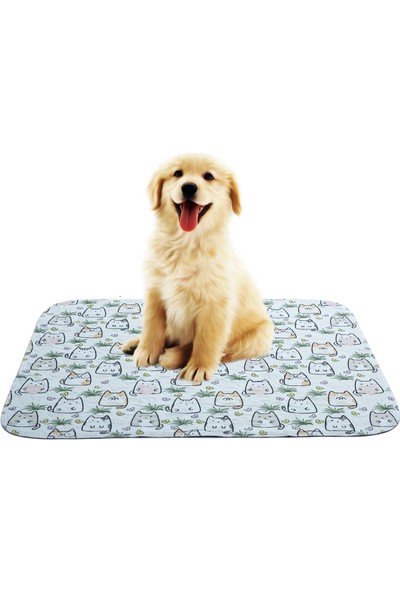 Abso 4 Katlı Kedi Baskılı Yıkanabilir Emici Koku Yapmaz Köpek Pedi 75 x 85 cm Abso 4 Katlı Kedi Baskılı Yıkanabilir Emici Koku Yapmaz Köpek Pedi 75 x 85 cm
