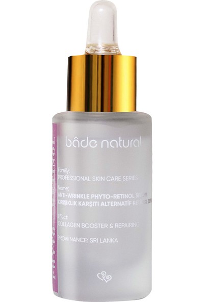 Bade Natural Kırışıklık Karşıtı Alternatif Retinol Serum 30 ml