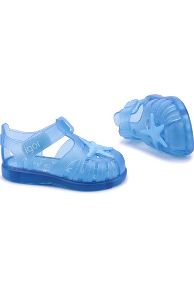 Igor S10234 Tobby Velcro Estrella Kız/erkek Çocuk Deniz Ayakkabısı Mavi