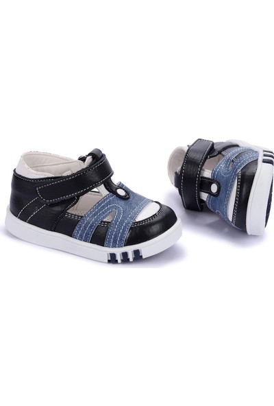 Kiko Şb 152-56 Orto Pedik Erkek Çocuk Ilk Adım Sandalet Ayakkabı Lacivert Kot Kiko Şb 152-56 Orto Pedik Erkek Çocuk Ilk Adım Sandalet Ayakkabı Lacivert Kot