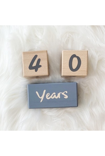 Bebebox Anne & Bebek Fotoğraf Çekim Anı Küpleri Gri