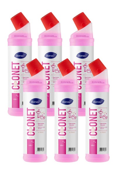 Diversey 6 Adet Diversey Taski Clonet Extra Kireç Çözücü ve Banyo Temizleyicisi 750ML Online Özel Diversey 6 Adet Diversey Taski Clonet Extra Kireç Çözücü ve Banyo Temizleyicisi 750ML Online Özel