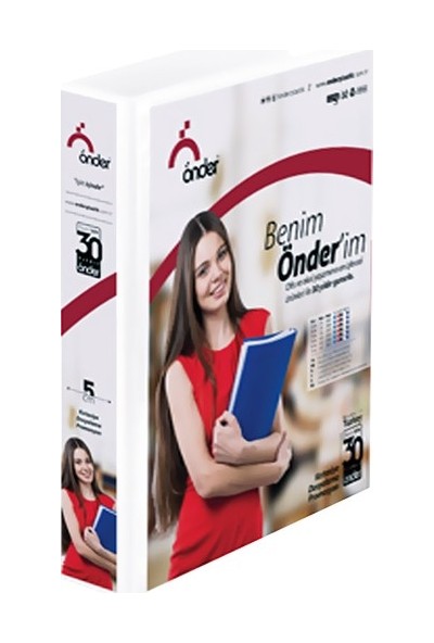 Önder 2009-5 Sunum Klasörü 2 Halkalı 90 mm A4 Beyaz