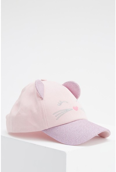 DeFacto Kız Çocuk Baseball Cırt Cırtlı Şapka N6114A621SM DeFacto Kız Çocuk Baseball Cırt Cırtlı Şapka N6114A621SM