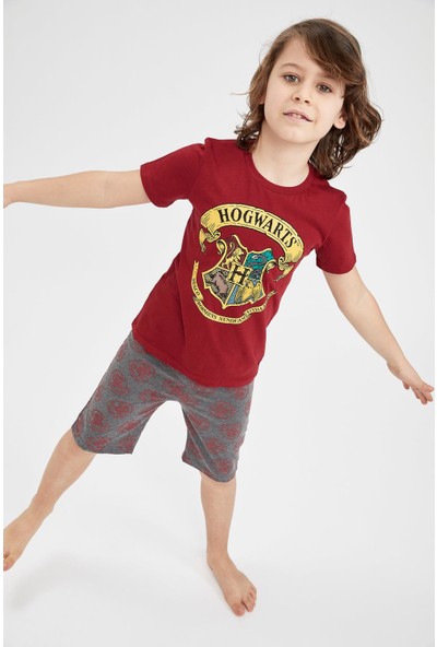 DeFacto Erkek Çocuk Harry Potter Lisanslı Pijama Takımı T0867A621SP