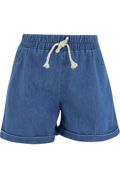 Defacto Kız Çocuk Relax Fit Esnek Belli Jean Şort T3311A621SM Defacto Kız Çocuk Relax Fit Esnek Belli Jean Şort T3311A621SM