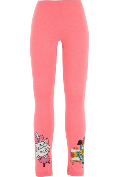 DeFacto Kız Çocuk Kral Şakir Lisanslı Bilek Boy Tayt T1132A621SP