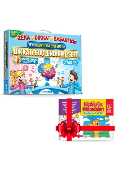 Adeda Dikkati Güçlendirme Seti DGS 2 Yaş - Hikaye Kitabı Adeda Dikkati Güçlendirme Seti DGS 2 Yaş - Hikaye Kitabı