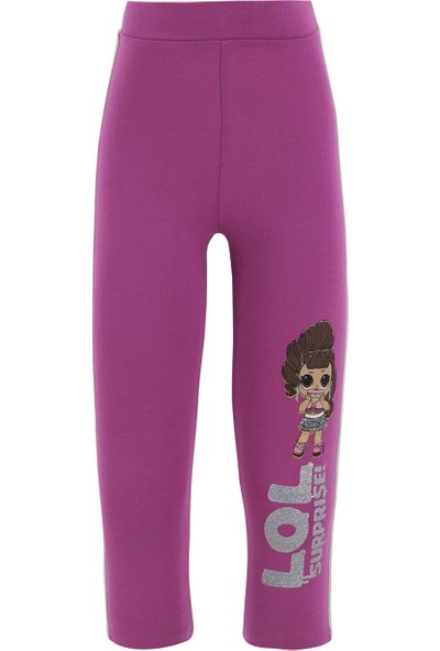 Defacto Kız Çocuk L.O.L Lisanslı Kapri Boy Tayt T7332A621SP
