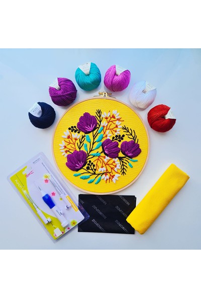 Kecelemecele Punch Punch Nakışı Başlangıç Seti Kecelemecele Punch Punch Nakışı Başlangıç Seti