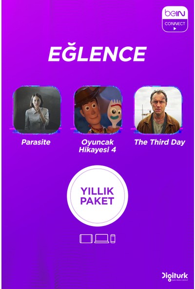 BeIN Connect Yıllık Eğlence Paketi – 3 Ekran (Web+ Cep+ Tablet ) BeIN Connect Yıllık Eğlence Paketi – 3 Ekran (Web+ Cep+ Tablet )