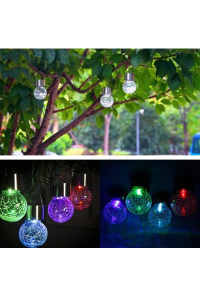 Sarfex Solar Bahçe Aydınlatma Rgb Karanlık Sensörlü Sarkıt 3 Adet Balkon Teras Dekorasyon Sarfex Solar Bahçe Aydınlatma Rgb Karanlık Sensörlü Sarkıt 3 Adet Balkon Teras Dekorasyon