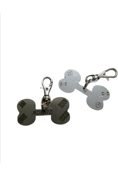 Özgür Makina Krom Isimlik 5 x 3 cm Özgür Makina Krom Isimlik 5 x 3 cm