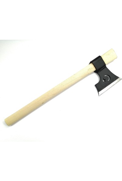 Isem Casting Çelikten Dövme Ay Yıldızlı Balta Nacak 50 cm Isem Casting Çelikten Dövme Ay Yıldızlı Balta Nacak 50 cm