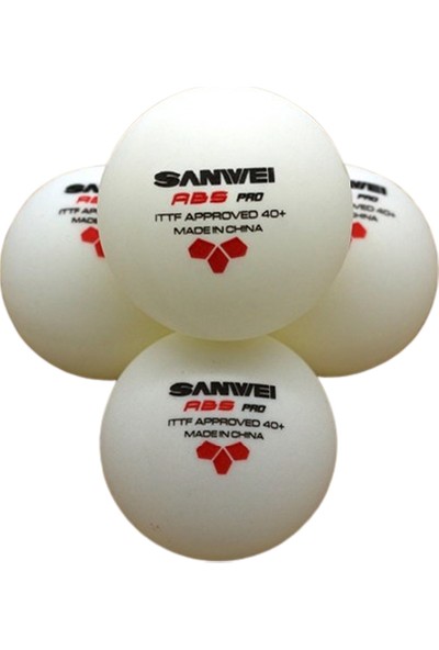 Sanwei Pro Maç Topu 40+ Abs Plas 6'lı Sanwei Pro Maç Topu 40+ Abs Plas 6'lı