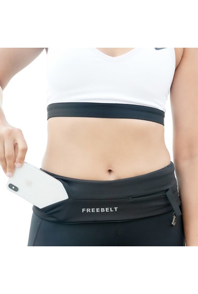 Freebelt Siyah Yeni Nesil Spor Bel Çantası Koşu ve Fitness Kemeri Freebelt Siyah Yeni Nesil Spor Bel Çantası Koşu ve Fitness Kemeri